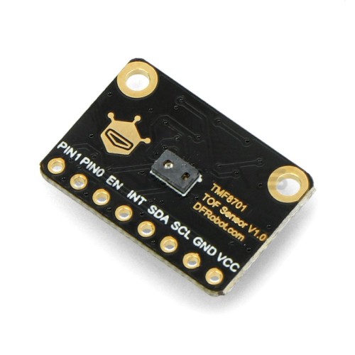 Fermion Tof Distance Sensor Tmf8701 06m I2c Dfrobot Sen0429