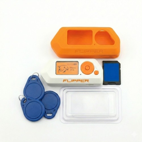 Flipper Zero Starter Kit: Device, Case, Screen Protector, 32GB Card ...