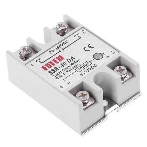 SSR-60DA 40A/380V relės modulis - elektroninė relė