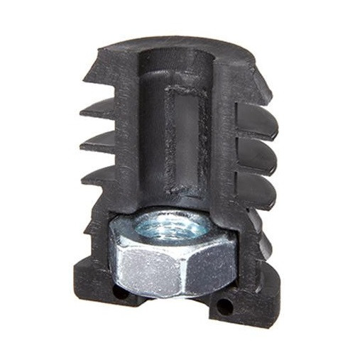 Įdėklas apvaliems profiliams NDL.T-35x1.5-2-M10 - technopolimeras