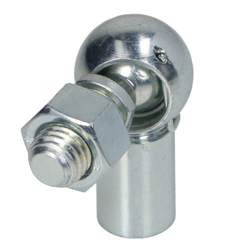 Angular ball joint DIN 71802-8-M5-CS - steel