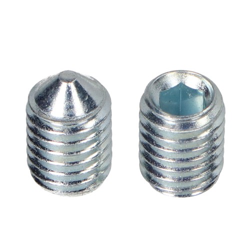 Pressure screw DIN 914 M4x5, class 45H, galvanized (100 pcs.)