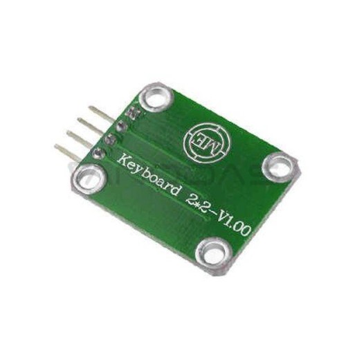 Keyboard Tact 2x2 Switch Matrix 4 Buttons For Arduino